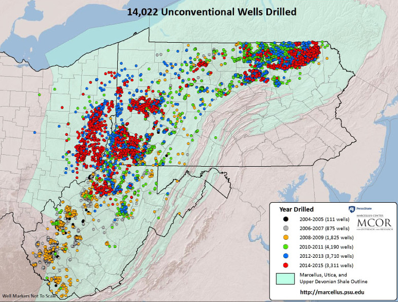 Marcellus Shale Areas